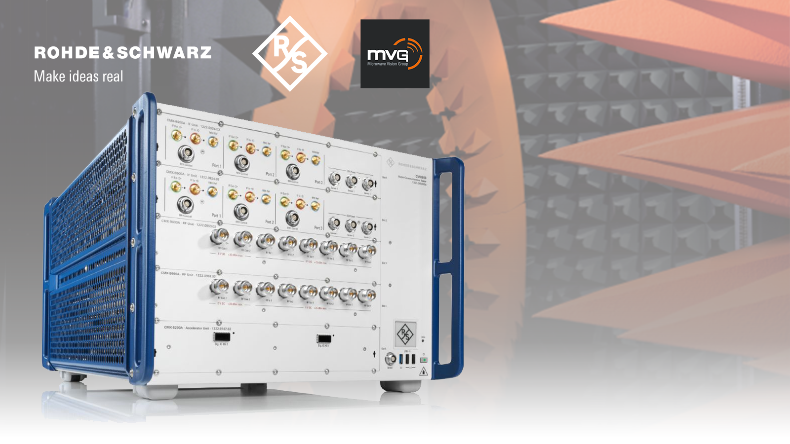 MVG and Rohde & Schwarz Bring WLAN and Cellular OTA Testing Together