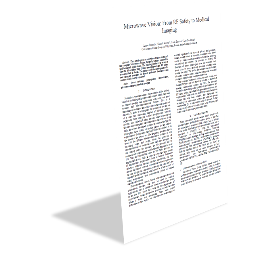 Microwave Vision: From RF Safety to Medical Imaging